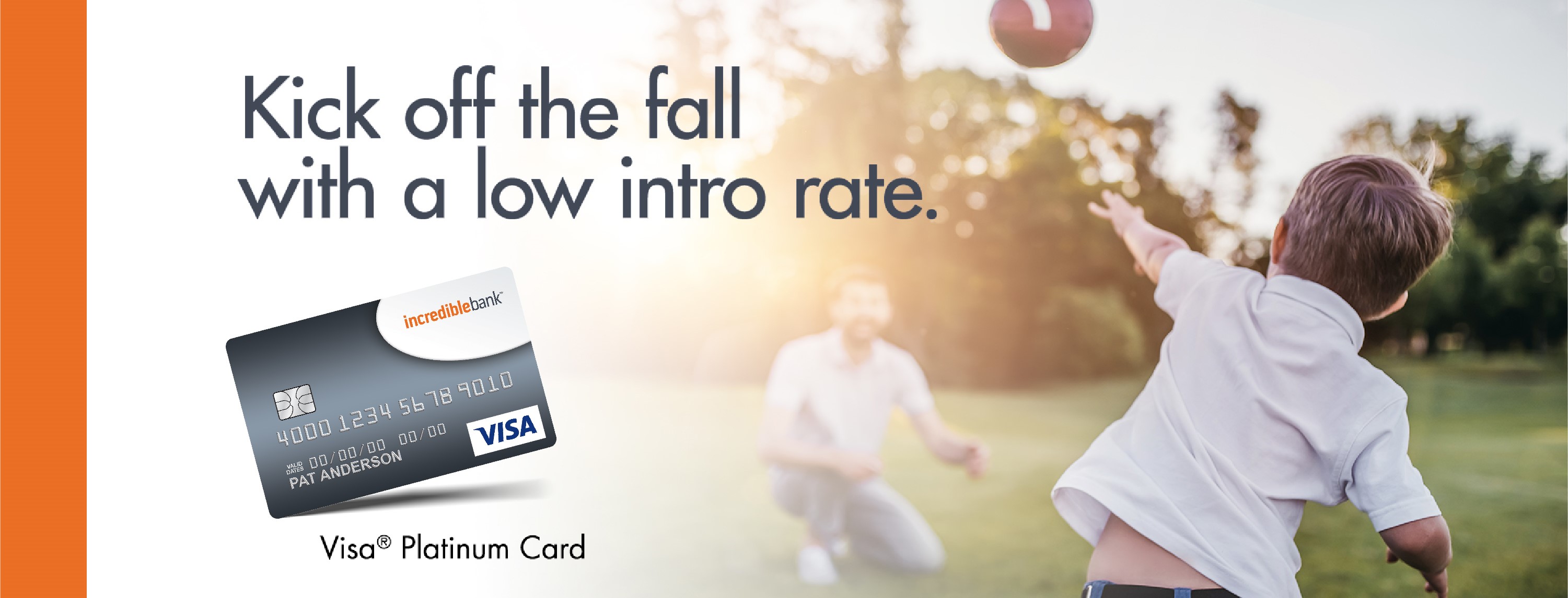 Cash Rewards Credit Card | Low Transfer Credit Card | Incredible Bank